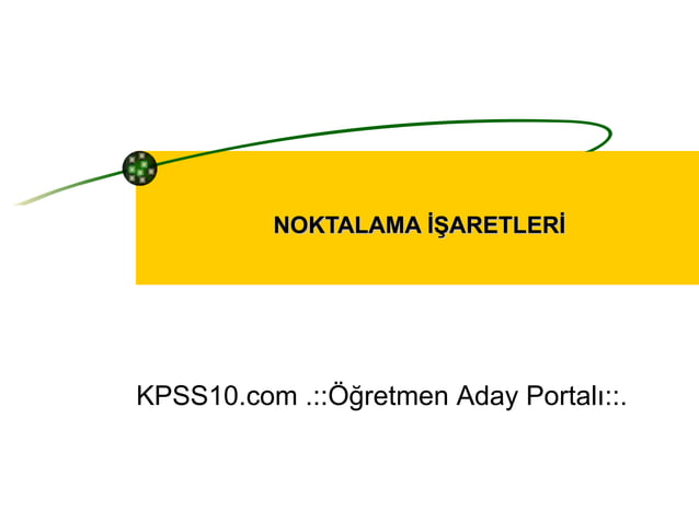 Noktala Ma | PPT