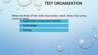 Test Organization | PPTX