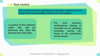 Test Progress Monitoring and Control | PPTX
