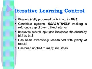 Newton method based iterative learning control for nonlinear systems | PPT