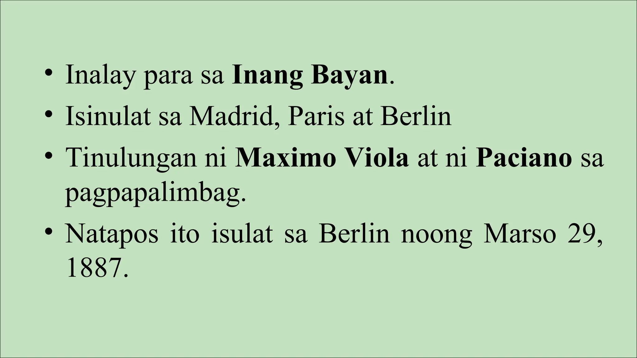 Ang Talambuhay ng Pambansang Bayani ng Pilipinas | PPT