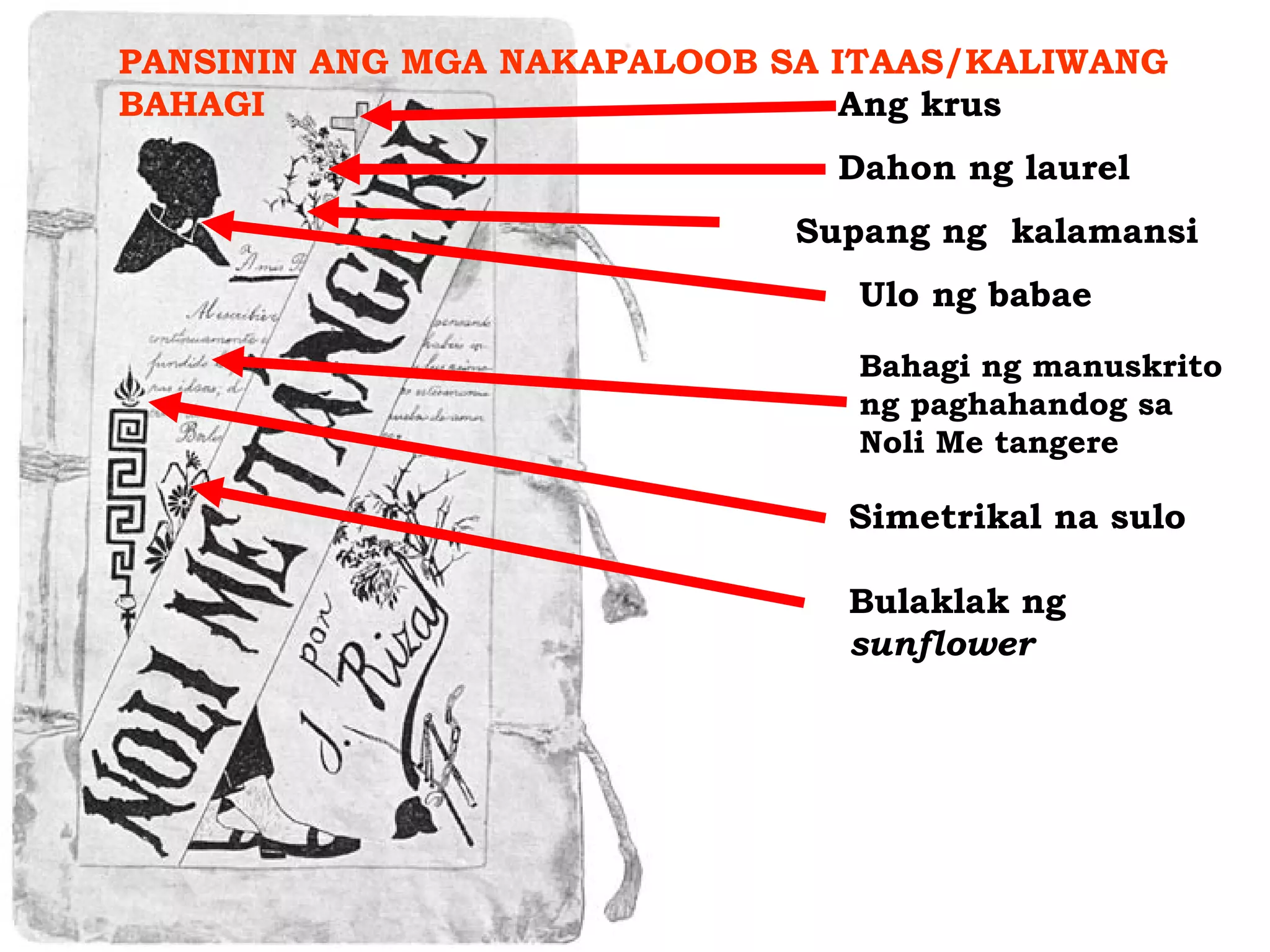 Pabalat ng Noli Me Tangere | PPS