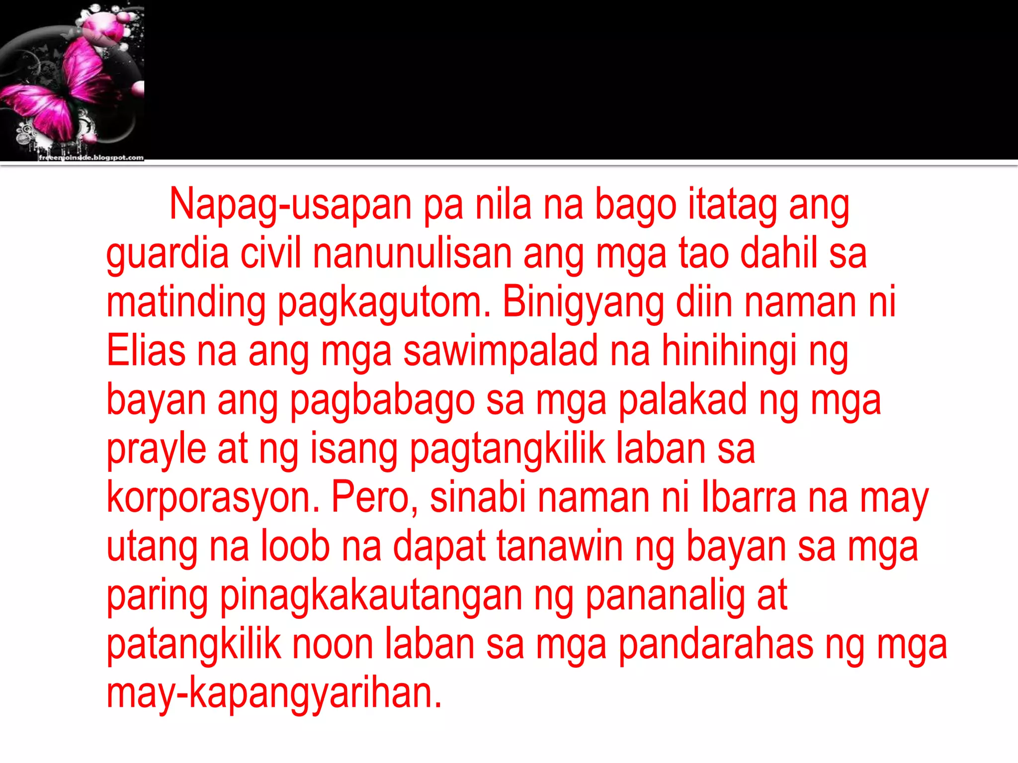 Noli Me Tangere- Kabanata 49 | PPTX