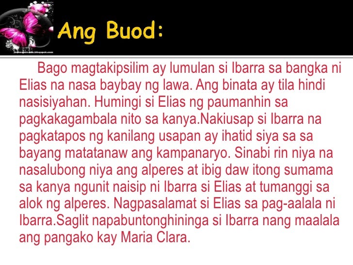 Noli Me Tangere- Kabanata 49 Noli Me Tangere- Kabanata 49