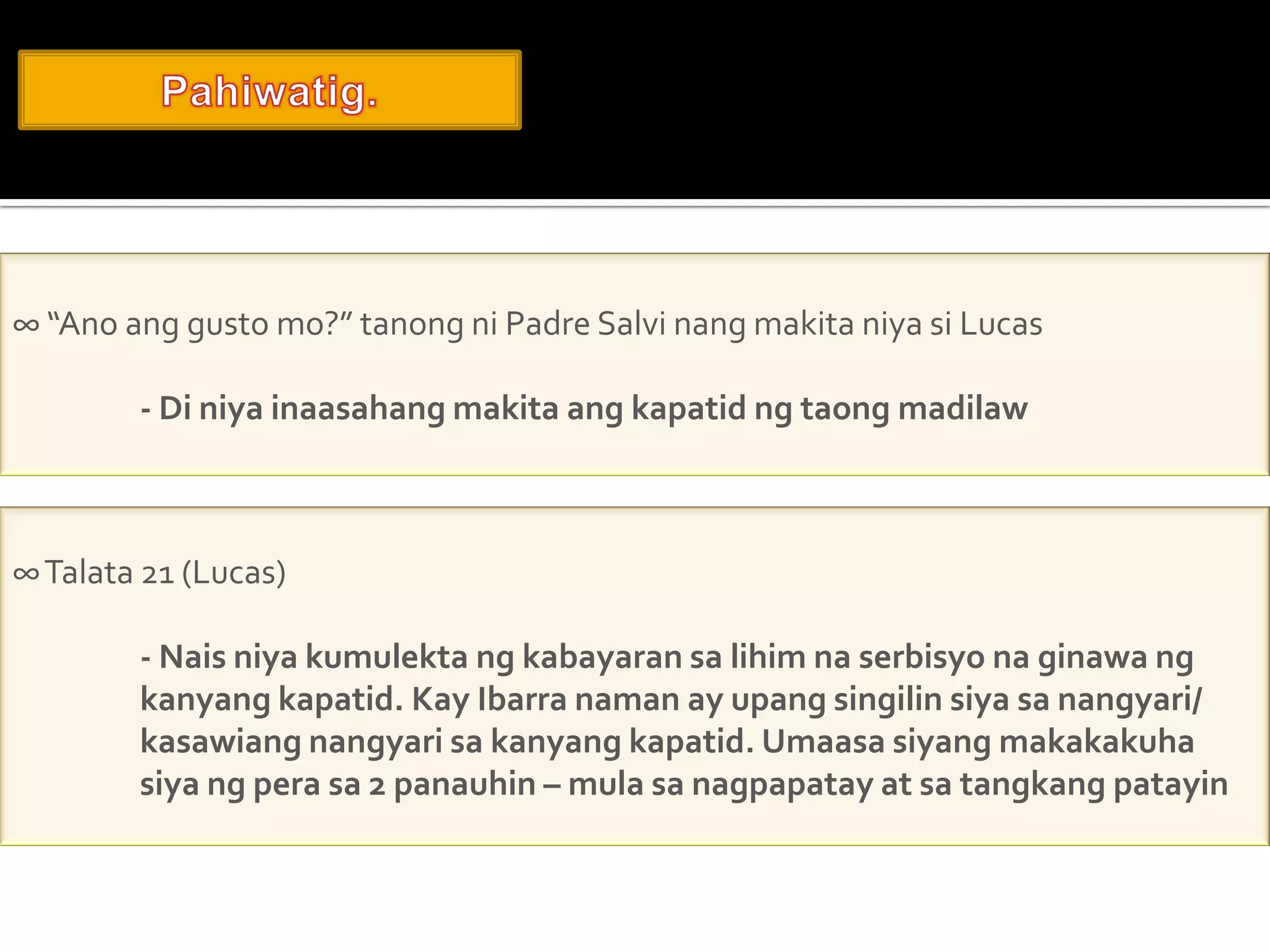 Noli Me Tangere (kabanata 41-45) | PPTX