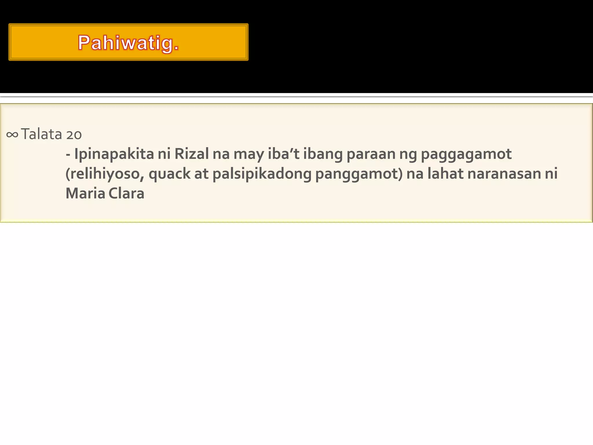 Noli Me Tangere (kabanata 41-45) | PPTX