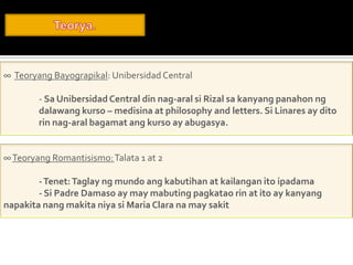 Noli Me Tangere (kabanata 41-45) | PPTX