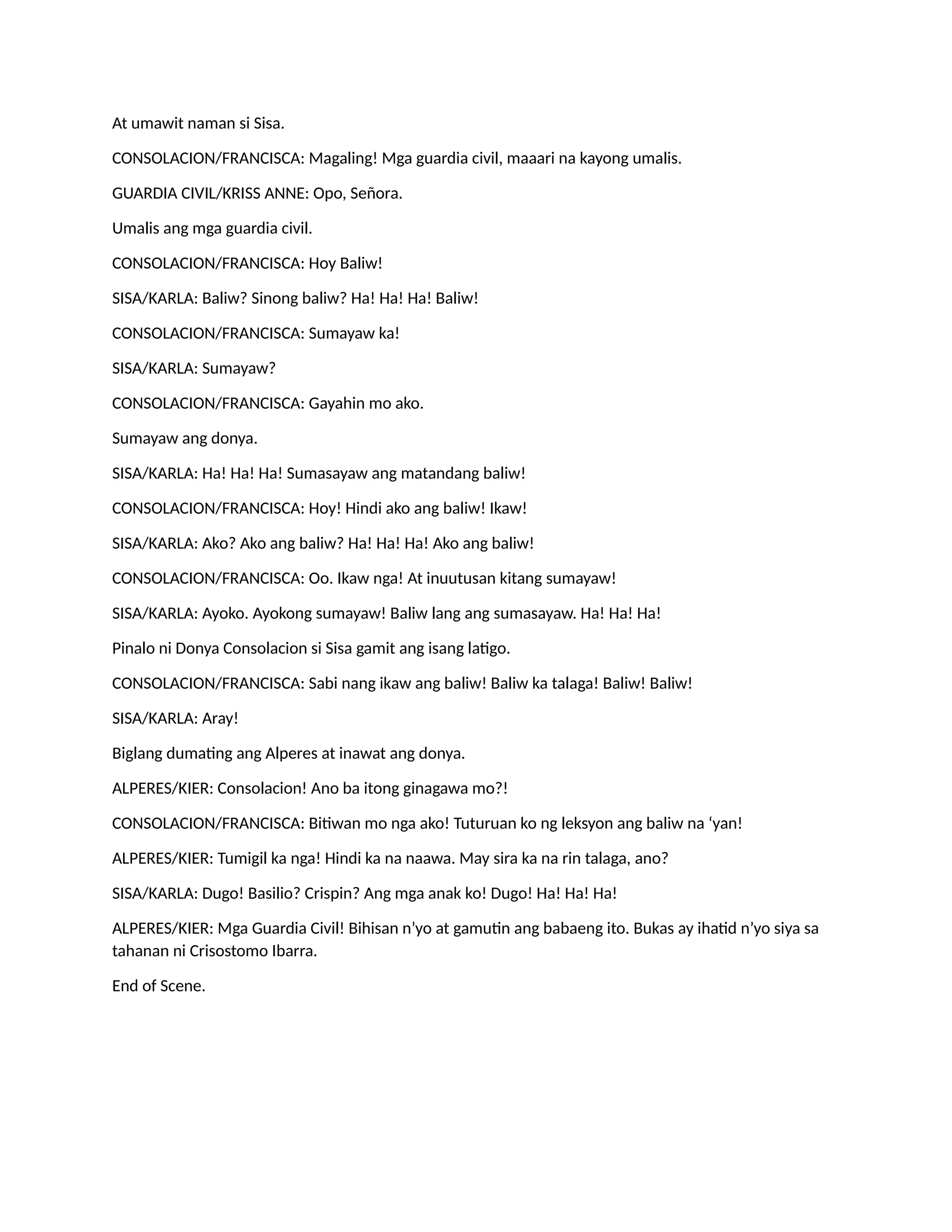 noli-me-tangere-script- for film showing | DOCX