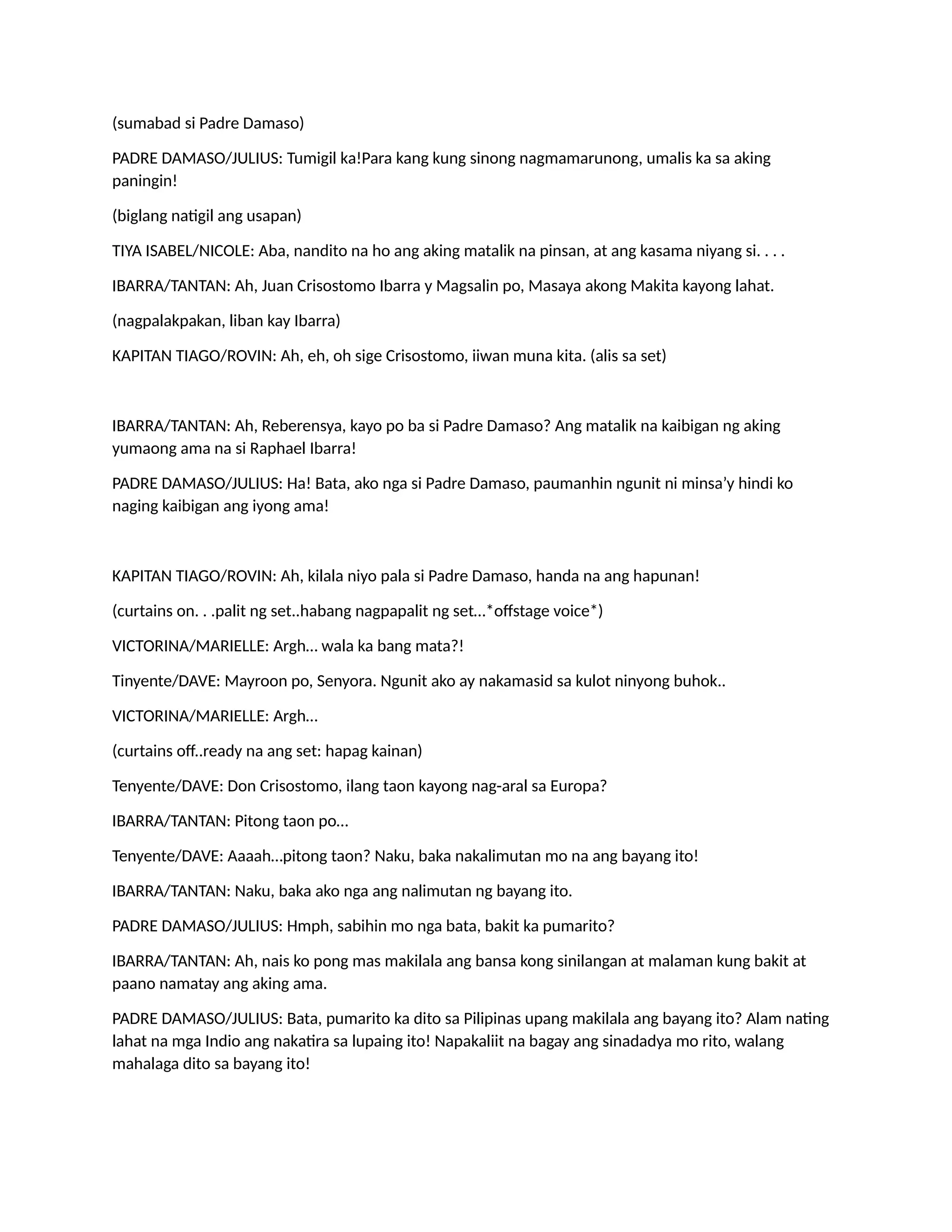 noli-me-tangere-script- for film showing | DOCX