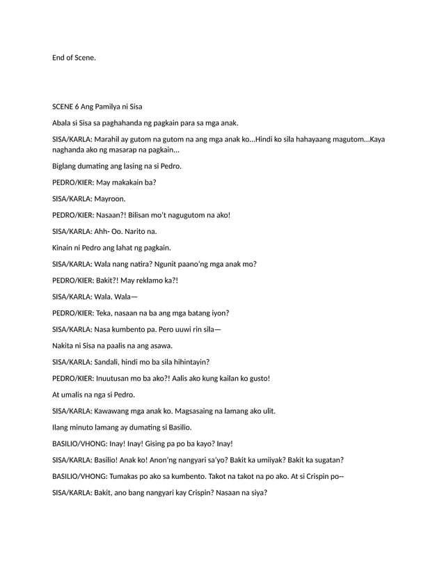 noli-me-tangere-script- for film showing | DOCX