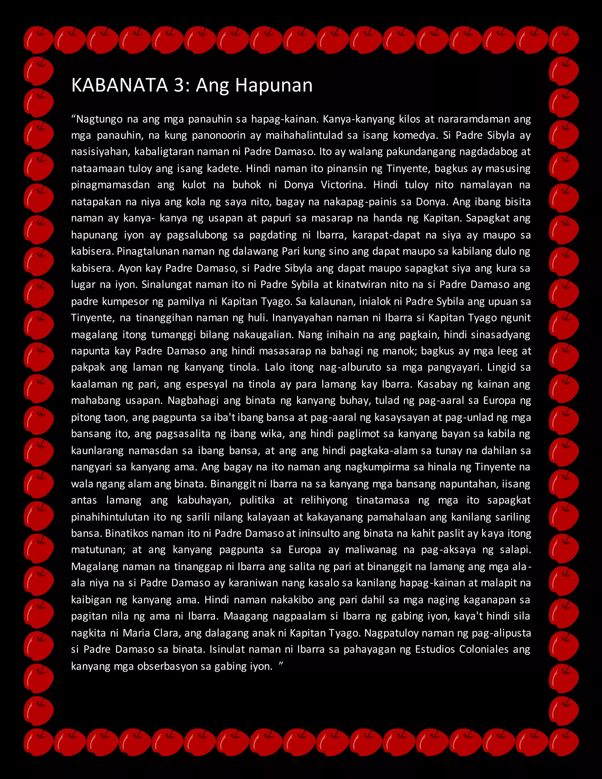 NOLI KABANATA 1 TO 49 | DOCX