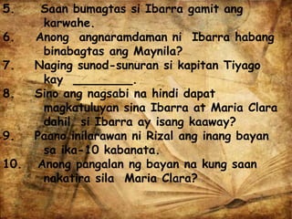 NOLI ME TANGERE 6-10 | PPTX