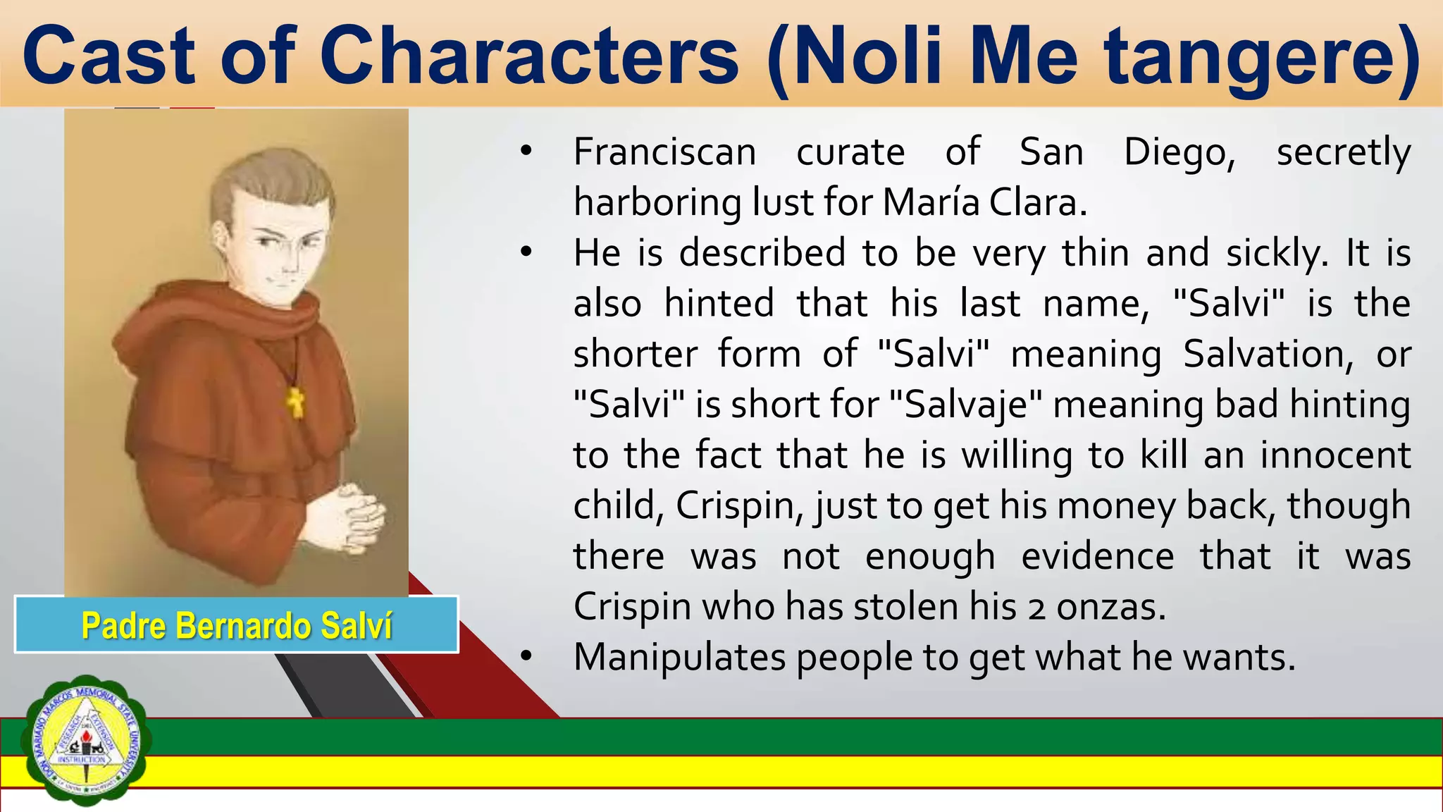NOLI ME TANGERE | PPTX