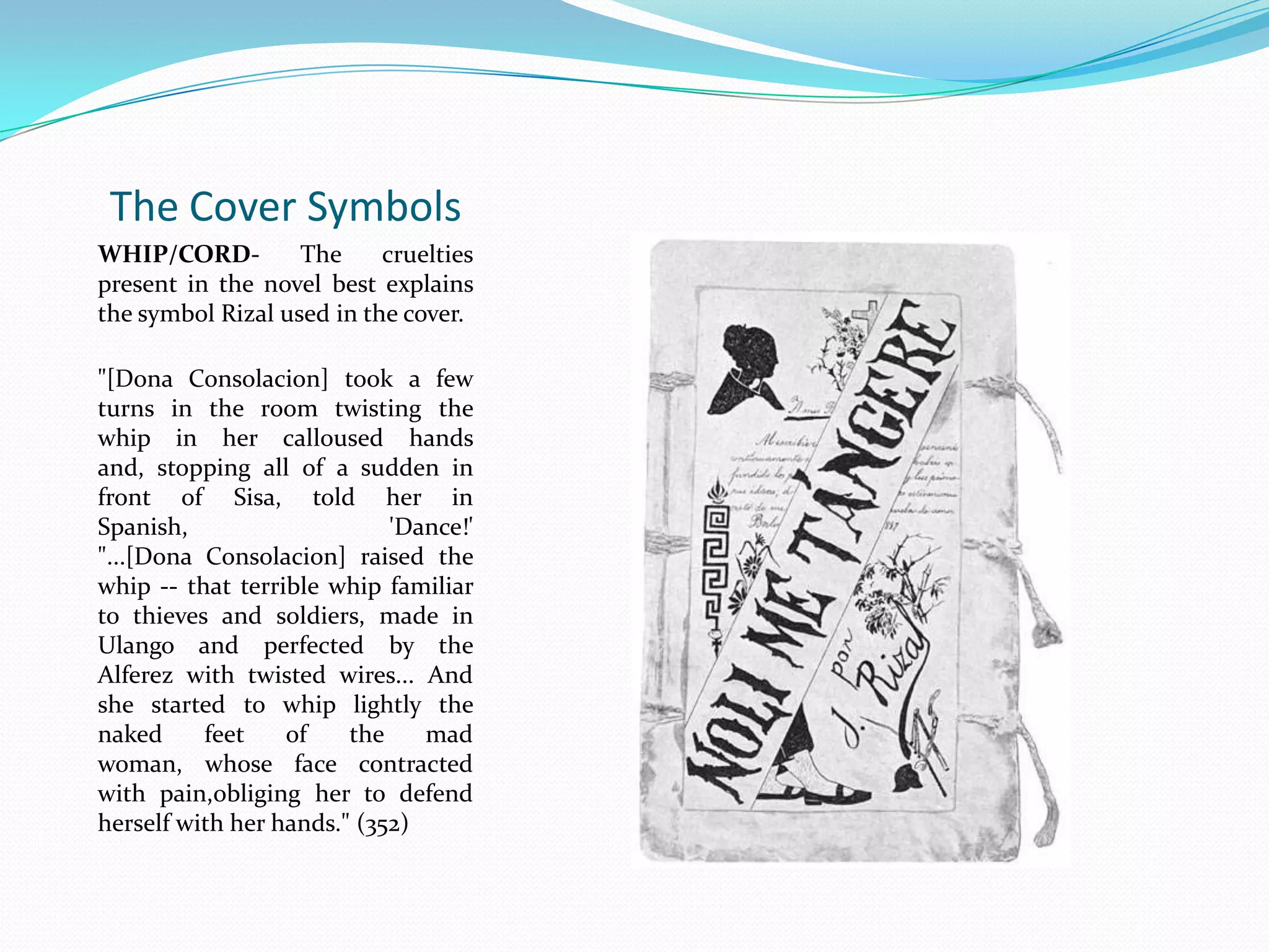 Noli and fili cover symbolisms | PPTX