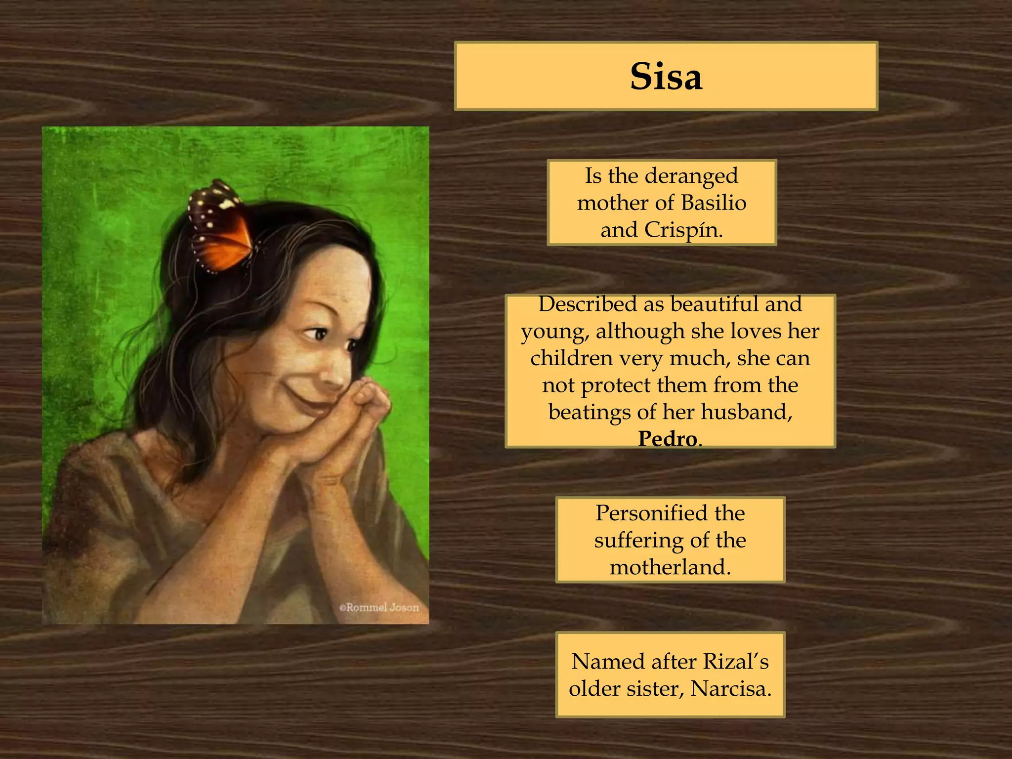 Noli Me Tangere Characters Ppt