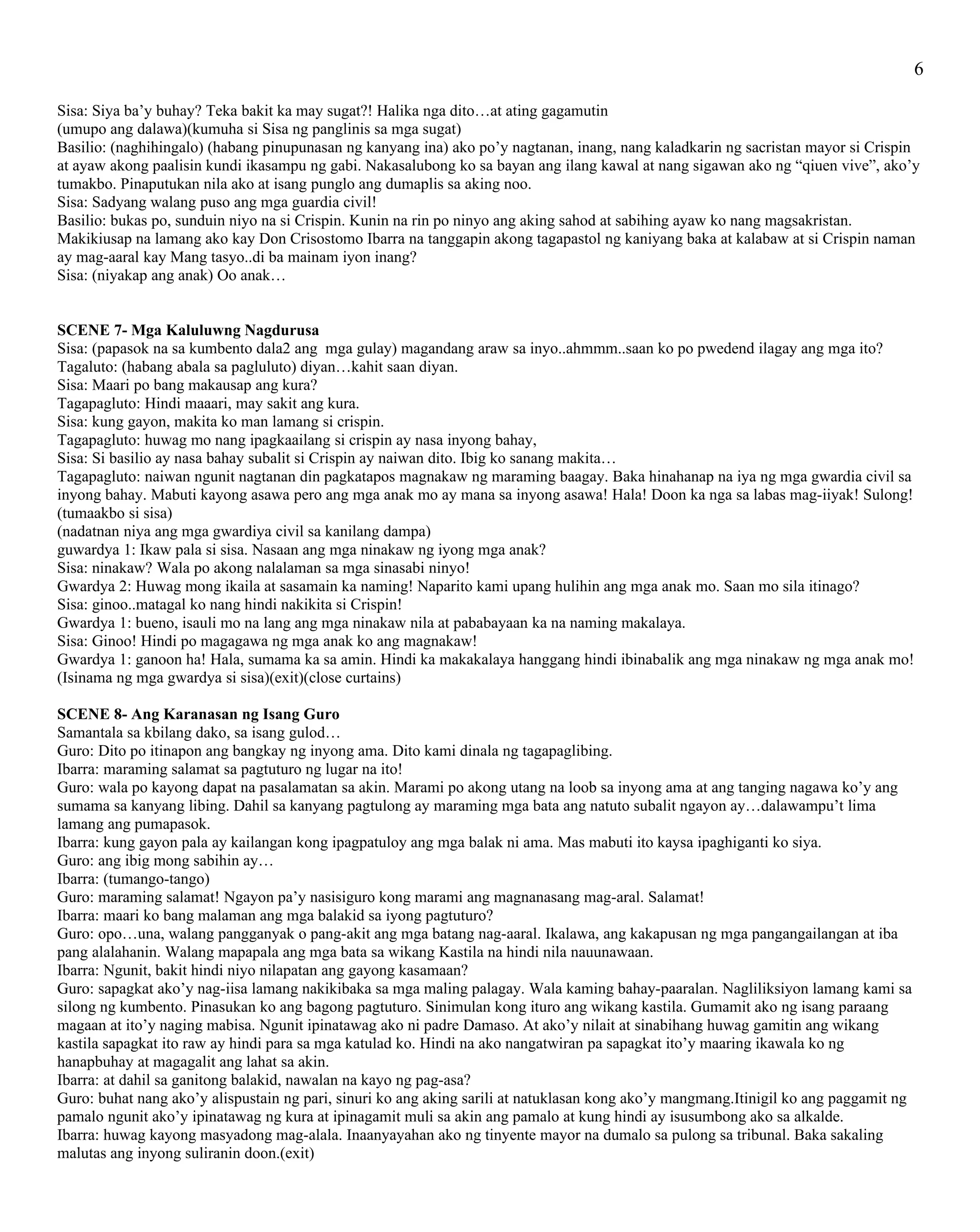 Noli me tangere | DOC