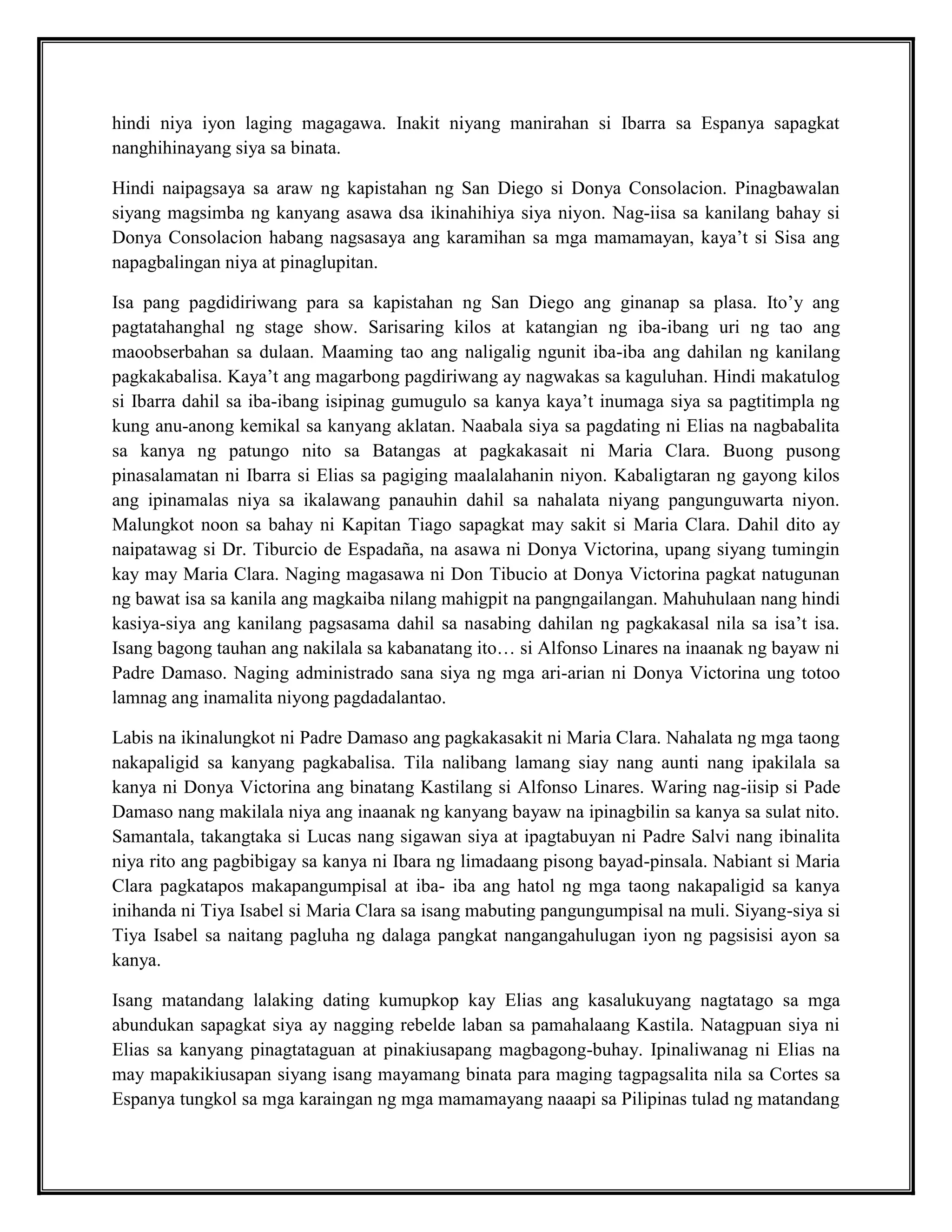Noli Me Tangere (Filipino | DOCX