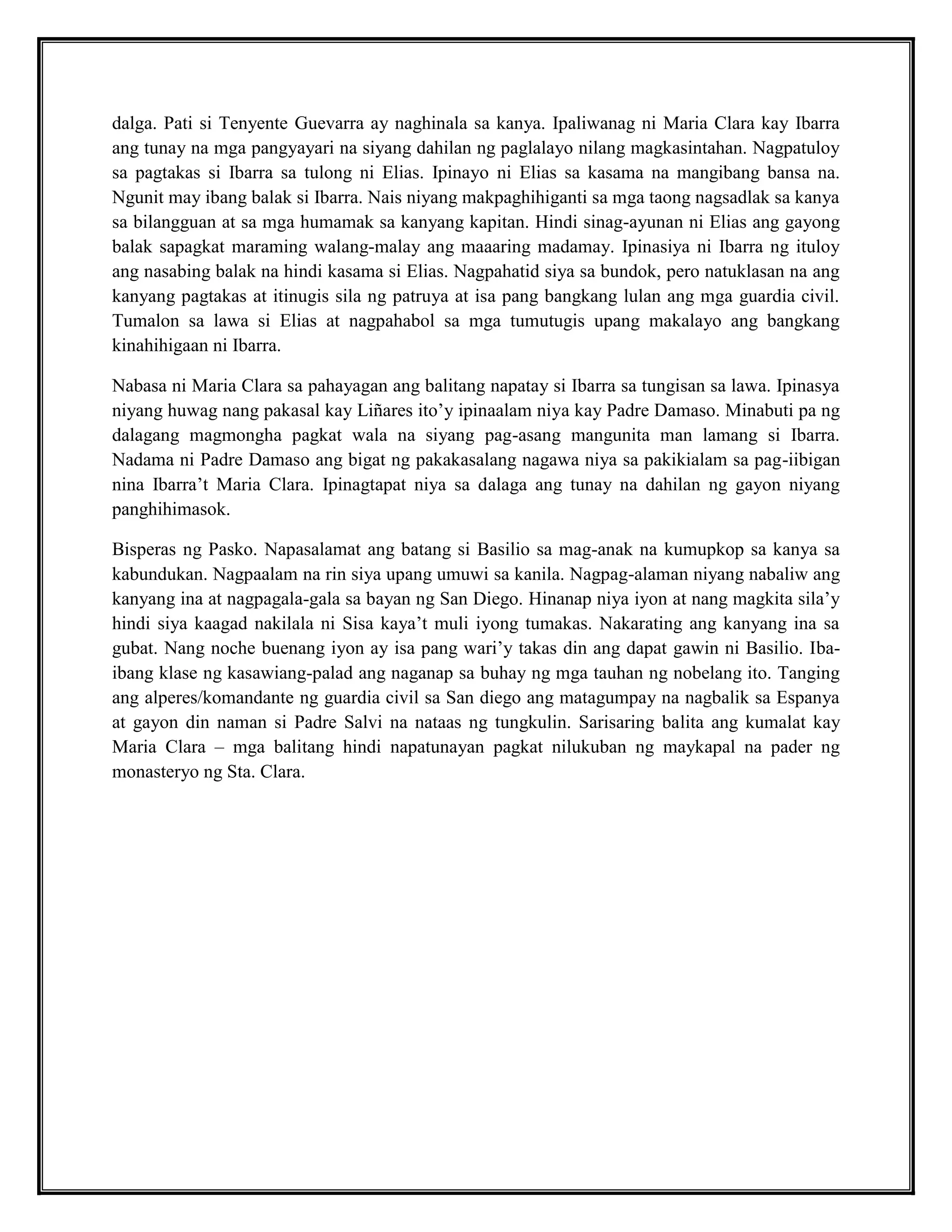 Noli Me Tangere (Filipino | DOCX