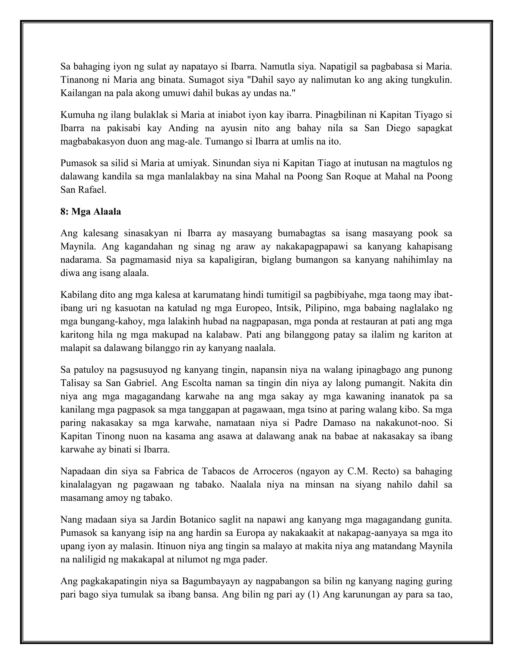 Noli Me Tangere (Filipino | DOCX