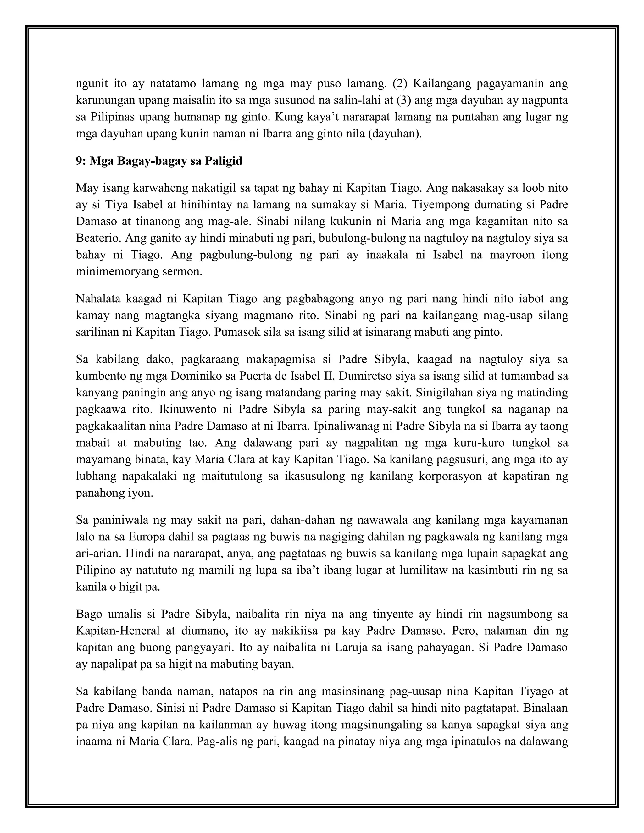 Noli Me Tangere (Filipino | DOCX