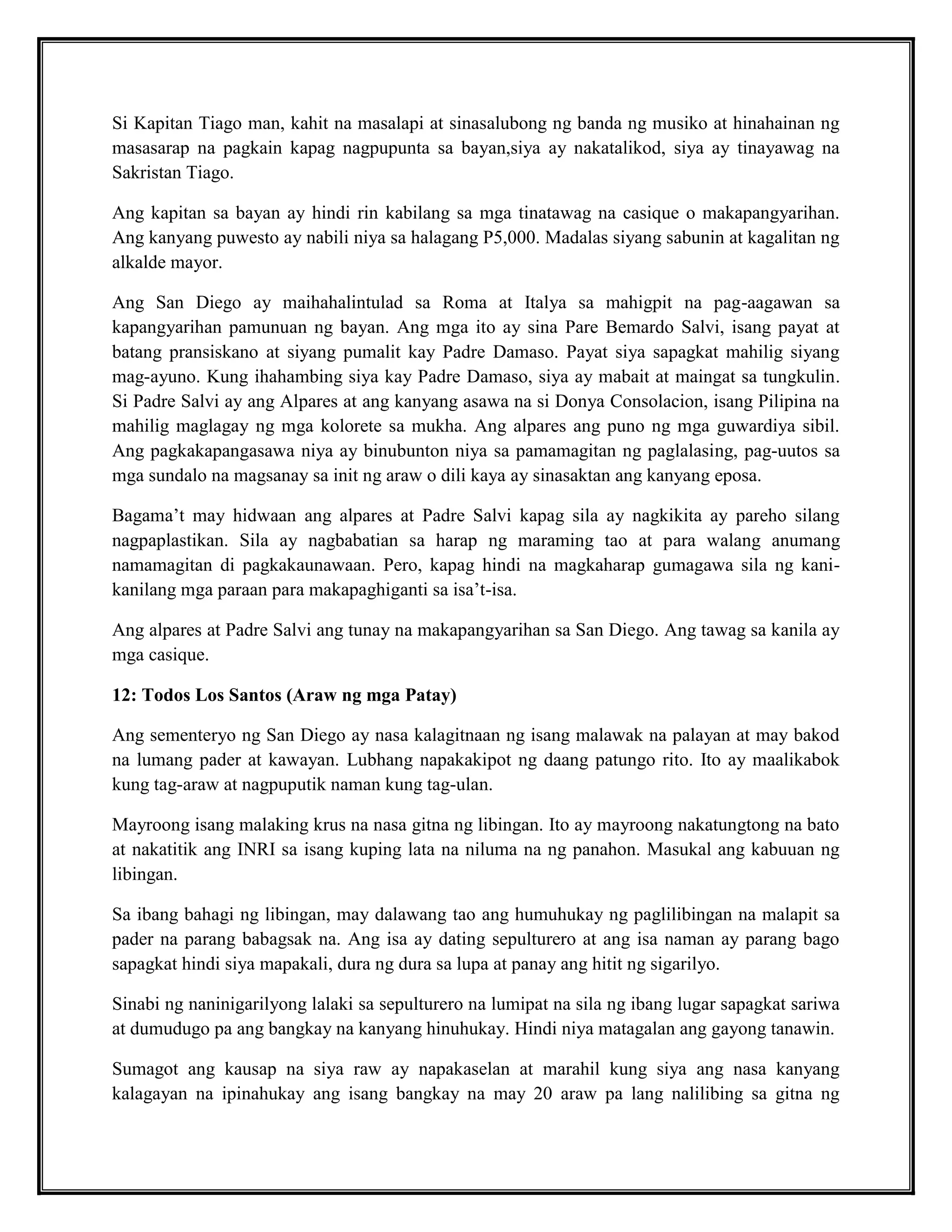 Noli Me Tangere (Filipino | DOCX