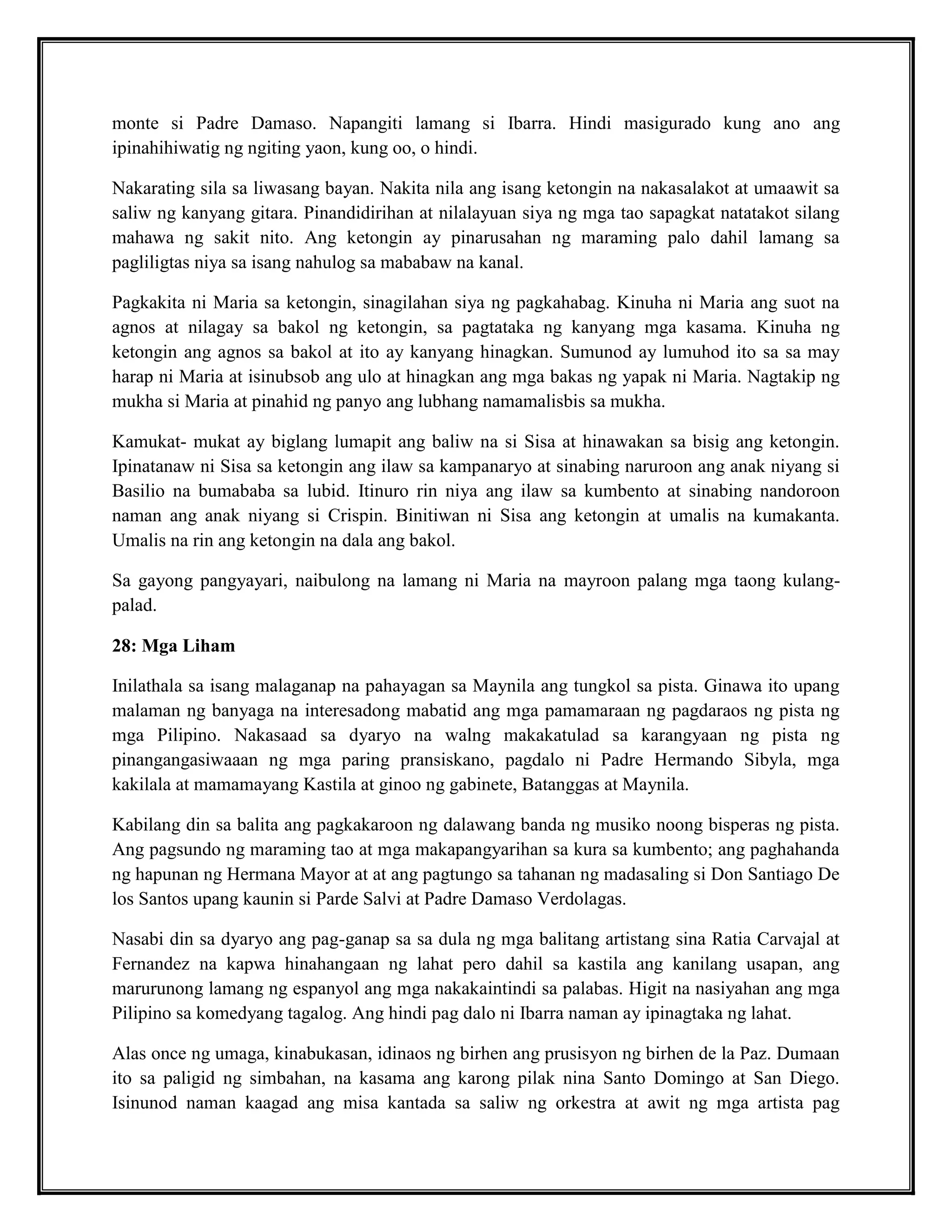 Noli Me Tangere (Filipino | DOCX