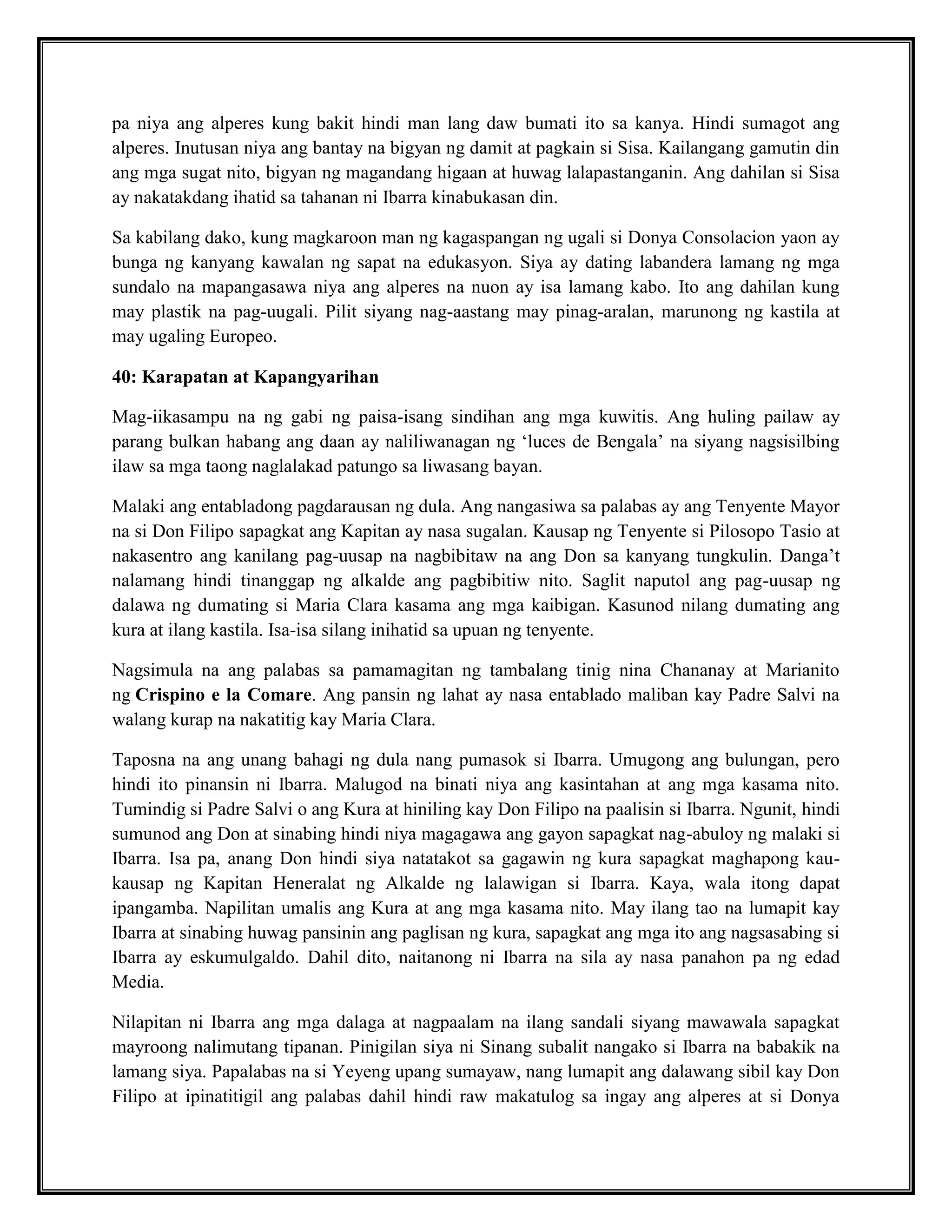 Noli Me Tangere (Filipino | DOCX