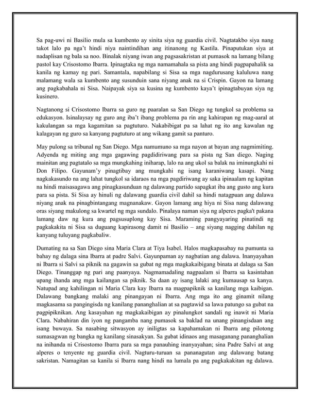 Noli Me Tangere (Filipino | DOCX