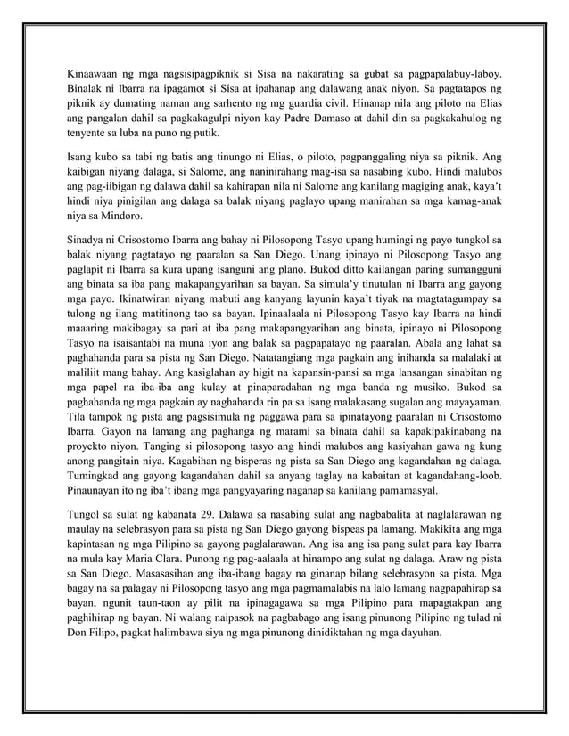 Noli Me Tangere (Filipino | DOCX