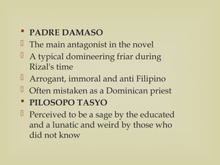 The Noli Me Tangere Novel of Dr. Jose Rizal | PPTX