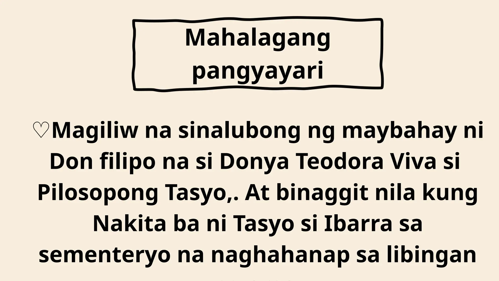 NOLI ME TANGERE KABANATA 14 ang pilosopong tasyo | PPT