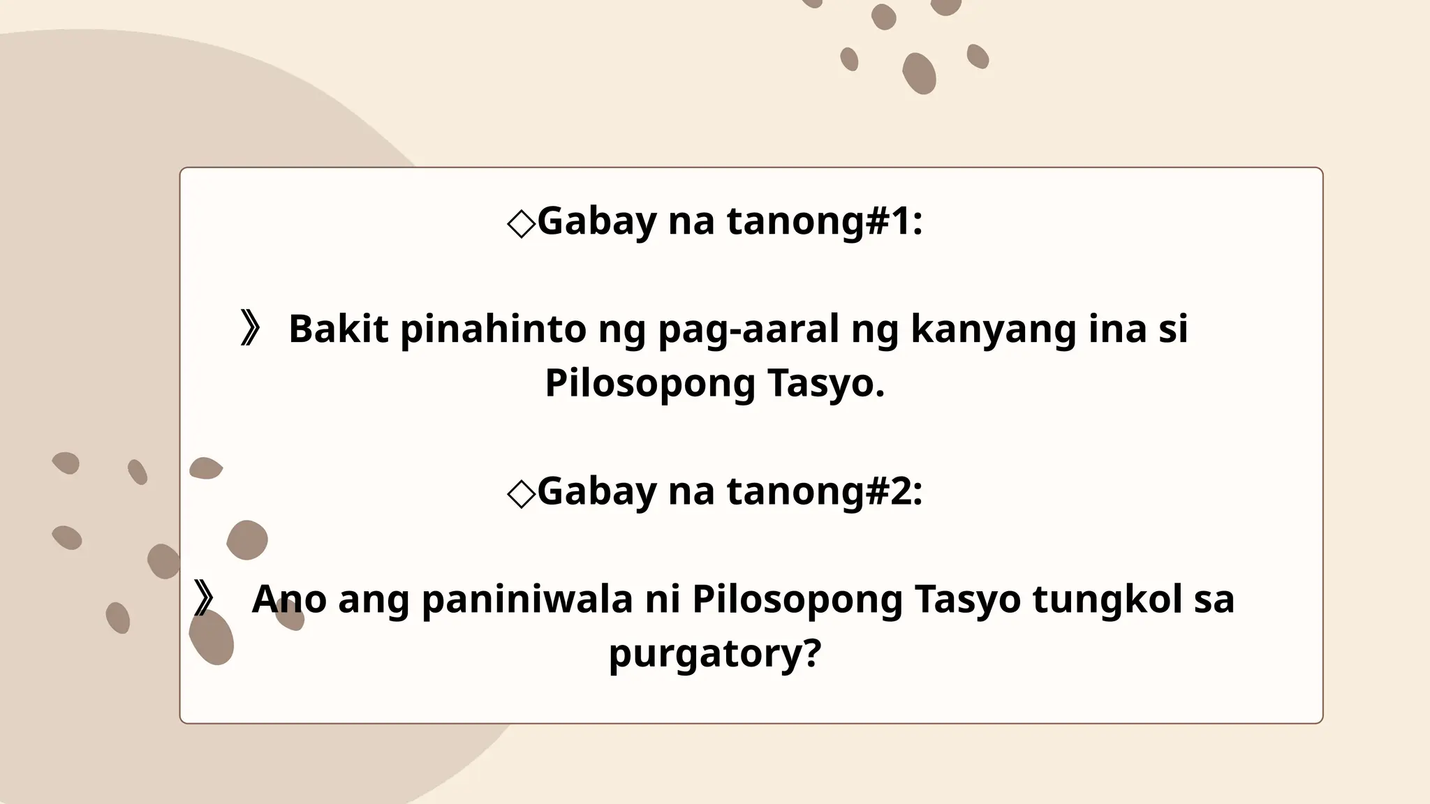 NOLI ME TANGERE KABANATA 14 ang pilosopong tasyo | PPT
