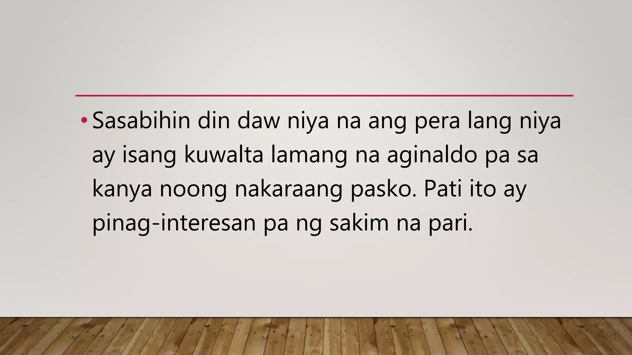 Noli me tangere kabanata 15 | PPTX