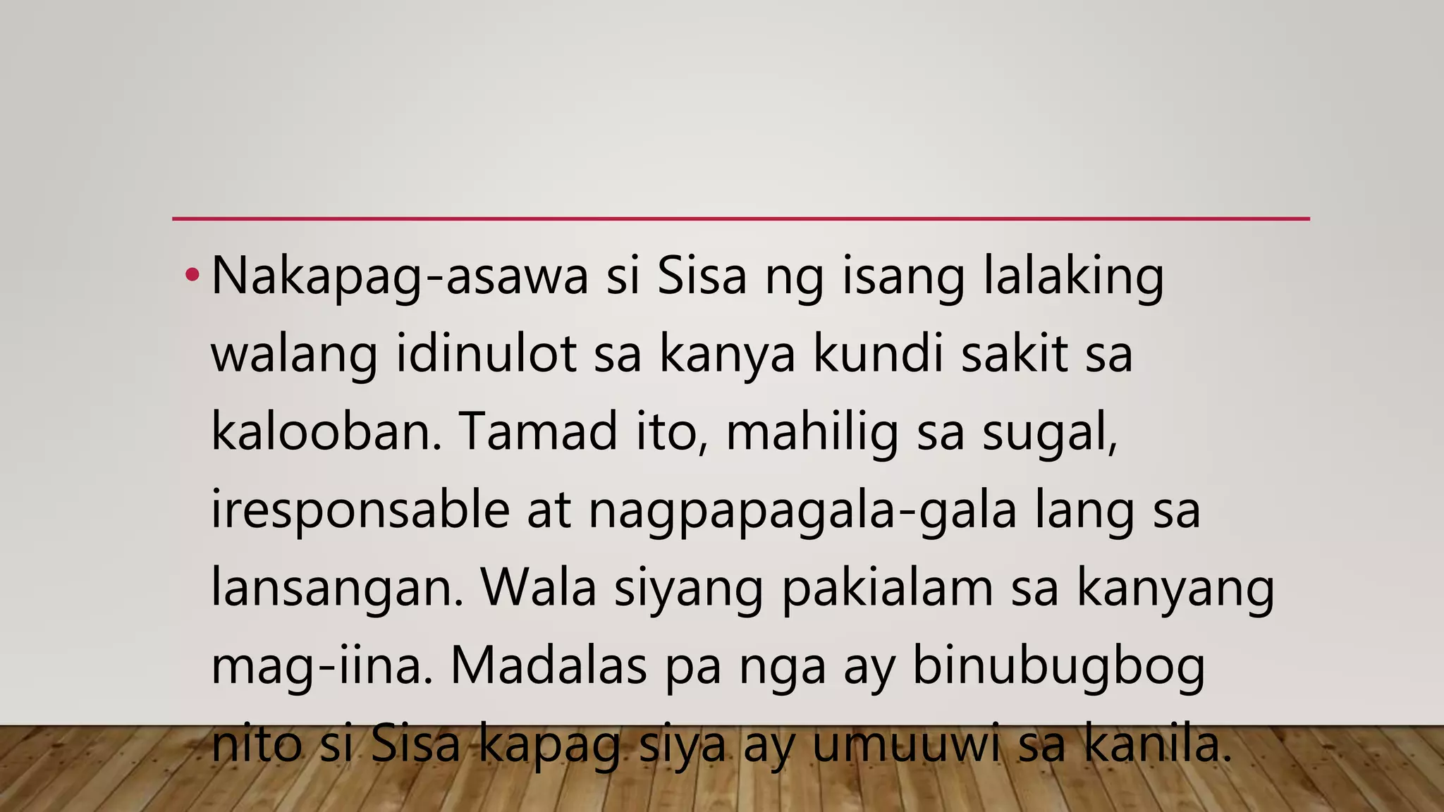 Noli me tangere kabanata 16 | PPTX