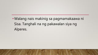 Noli me tangere kabanata 21 | PPTX
