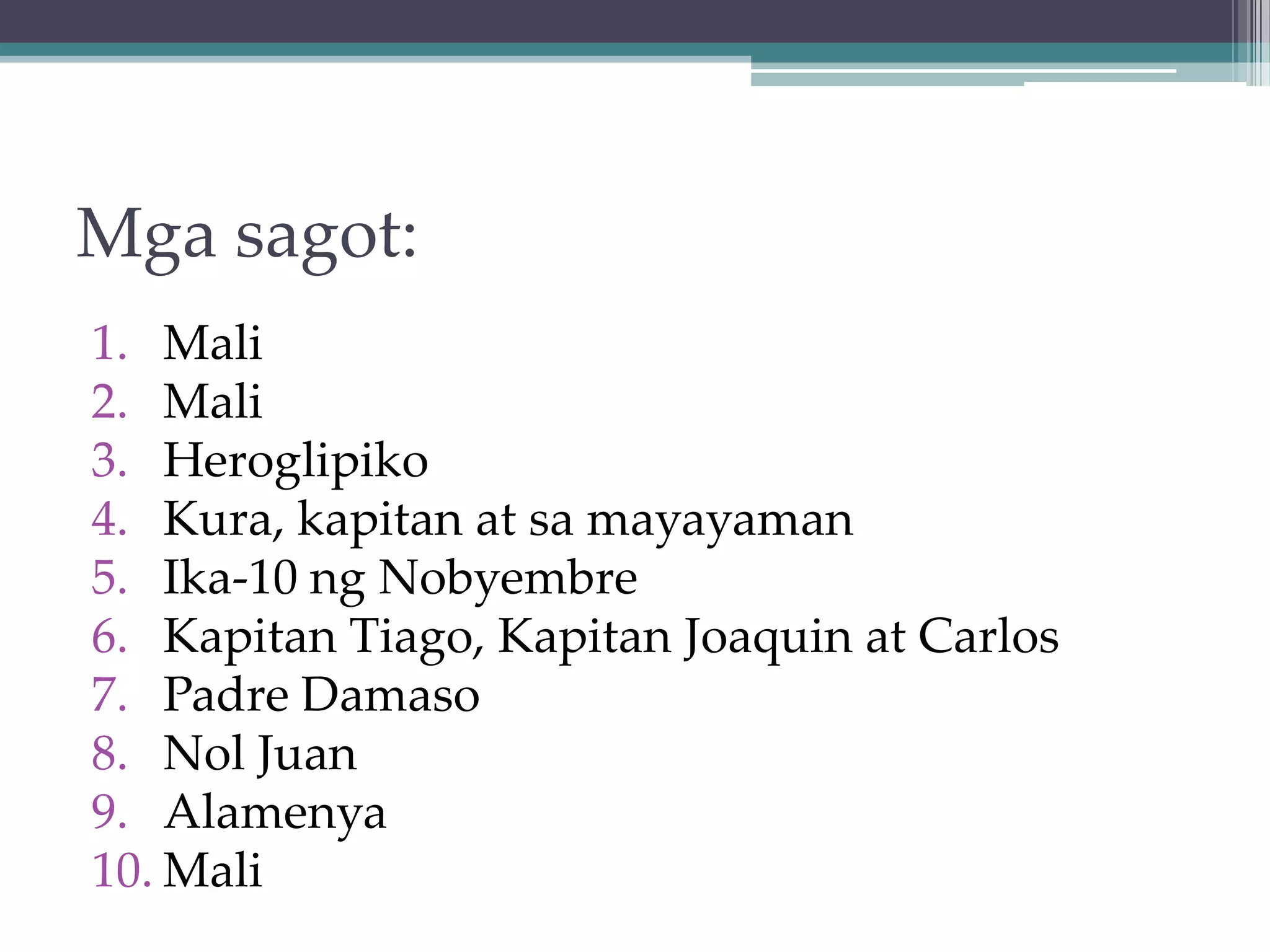 Noli me tangere kabanata 25 26 | PPTX