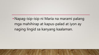 Noli me tangere kabanata 27 | PPTX
