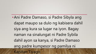 Noli me tangere kabanata 3 | PPTX