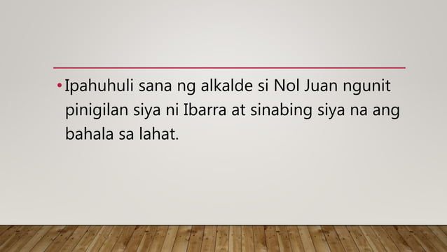 Noli me tangere kabanata 32 | PPTX