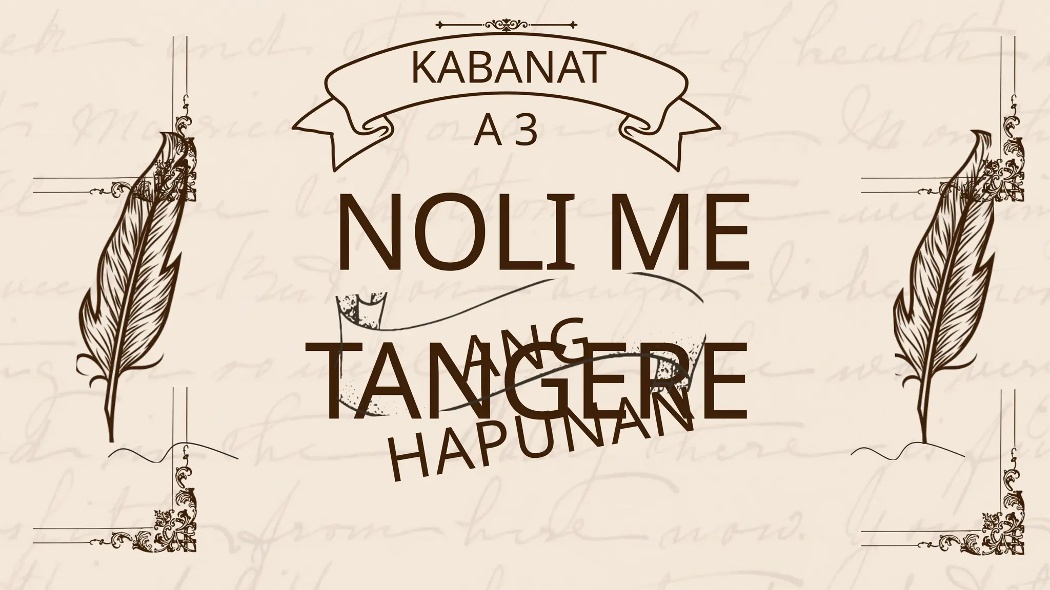 Noli Me Tangere Kabanata 3&4.pptxpptppt. | PPTX