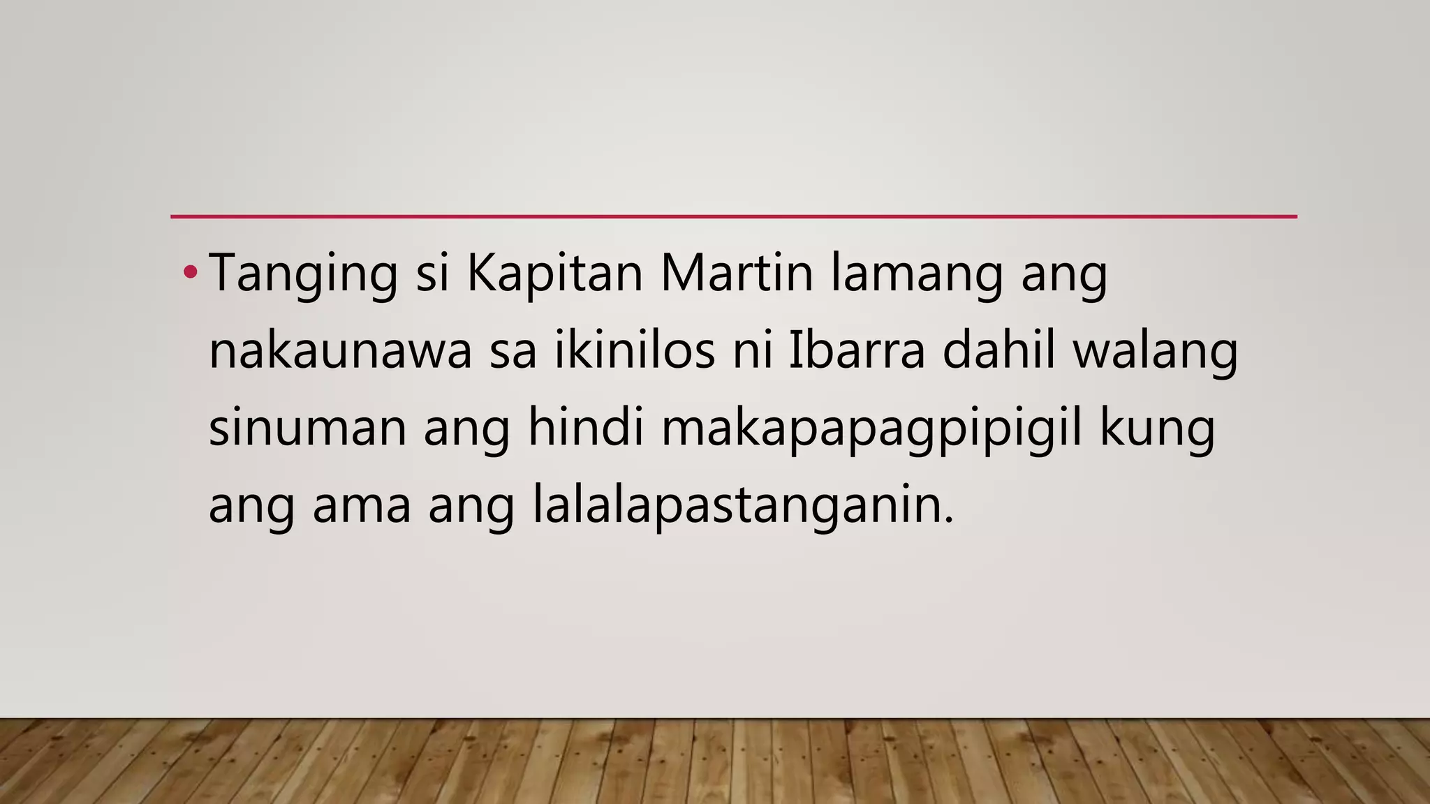 Noli me tangere kabanata 35 | PPTX