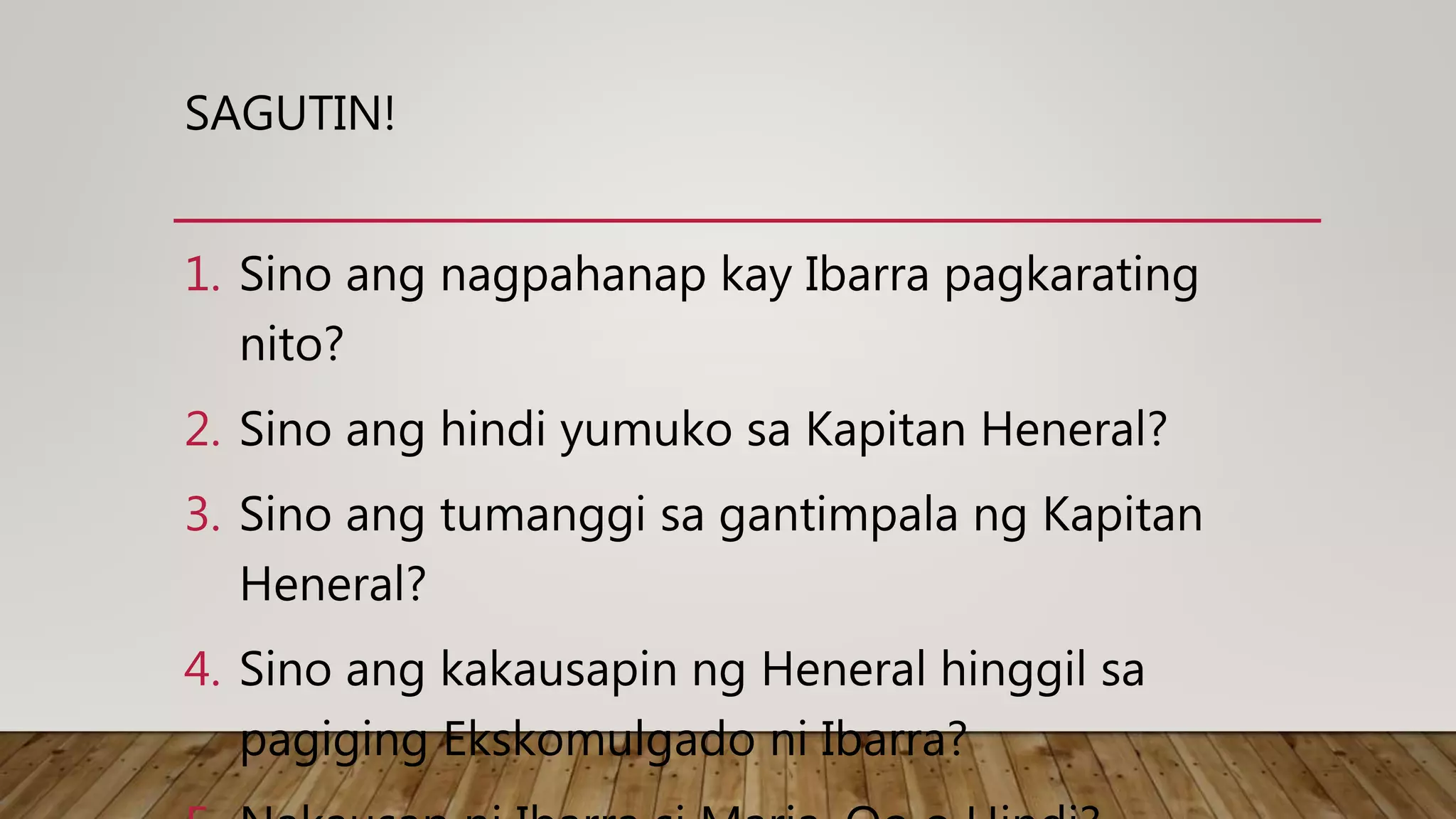 Noli me tangere kabanata 37 | PPTX