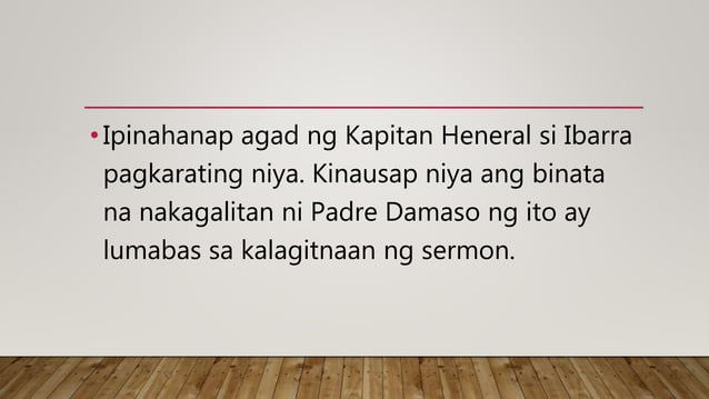 Noli me tangere kabanata 37 | PPTX