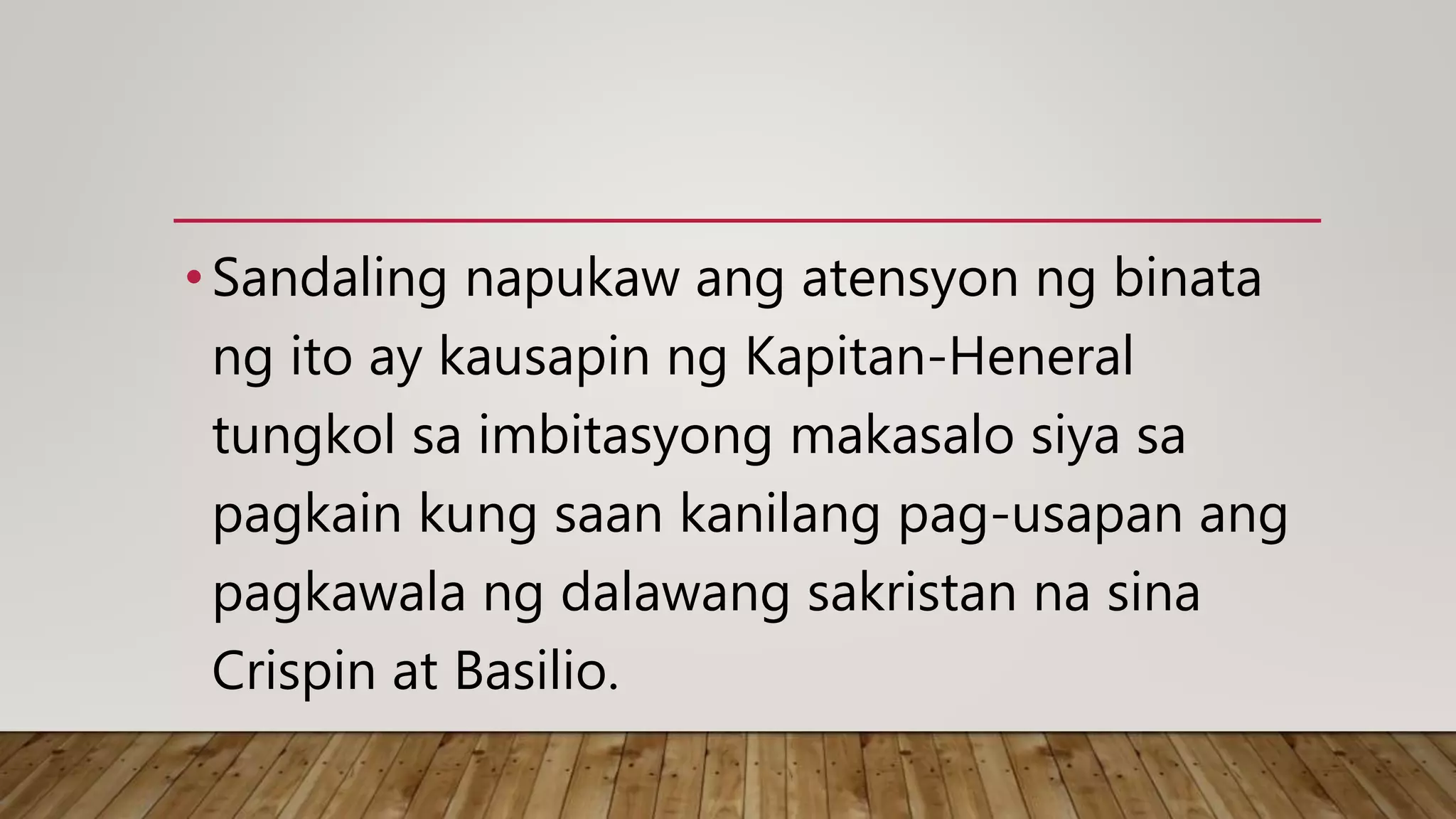 Noli me tangere kabanata 38 | PPTX