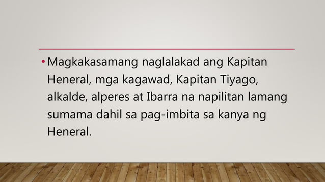 Noli me tangere kabanata 38 | PPTX