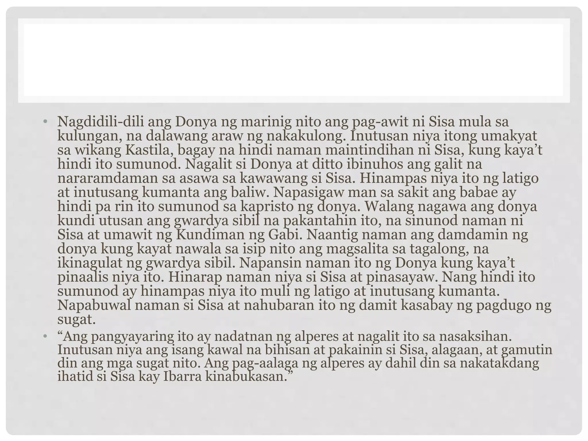 Noli me tangere kabanata 39-40 | PPTX