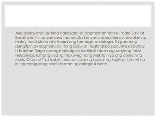 Noli me tangere kabanata 39-40 | PPTX