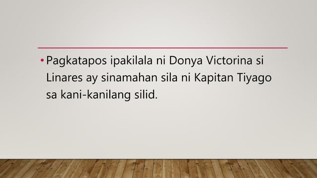 Noli me tangere kabanata 42 | PPTX