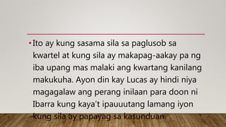 Noli me tangere kabanata 46 | PPTX