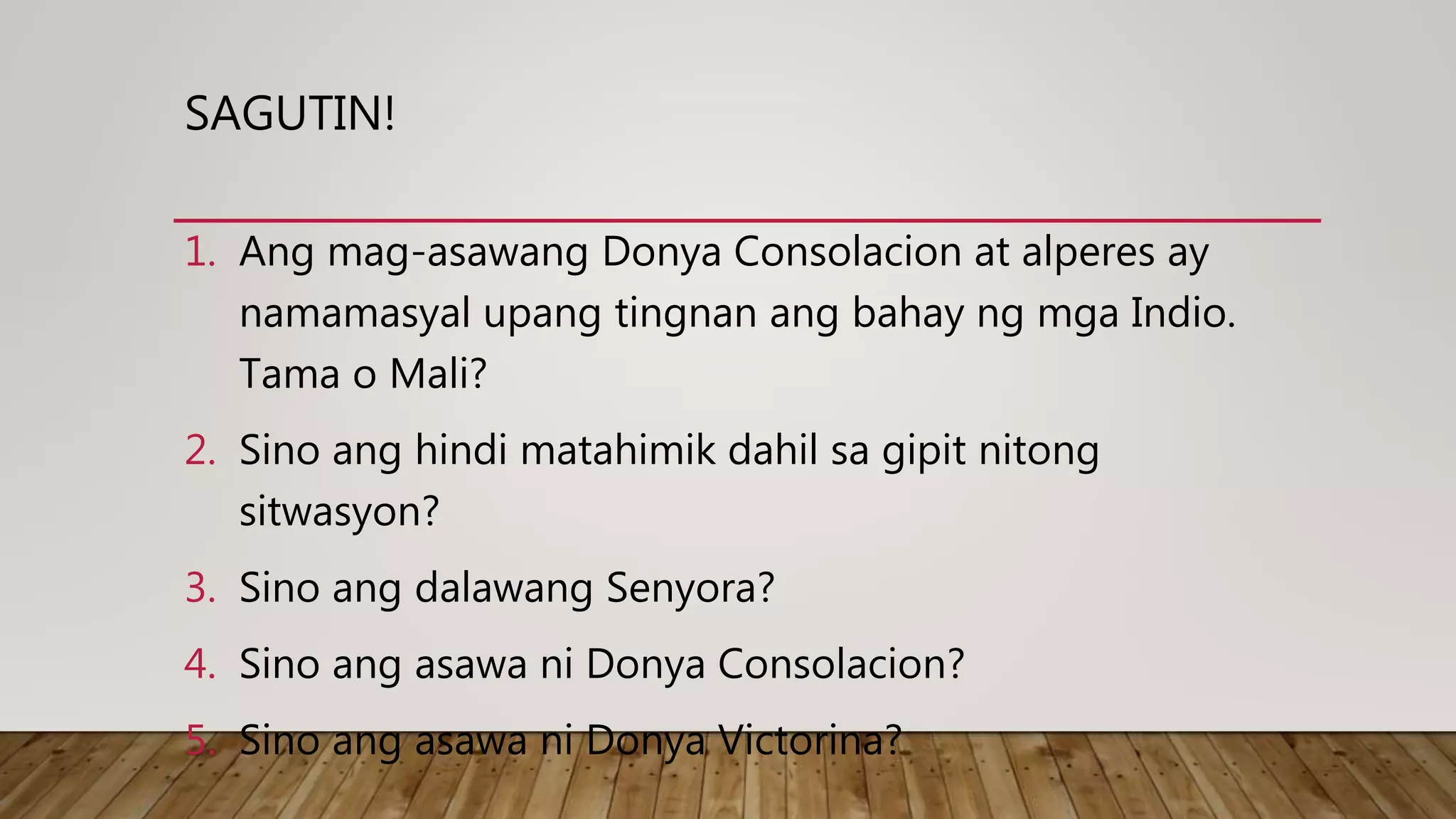 Noli me tangere kabanata 47 | PPTX